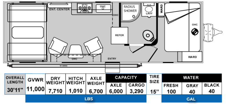 Vortex Toyhauler Trailers New - Genesis Supreme RV